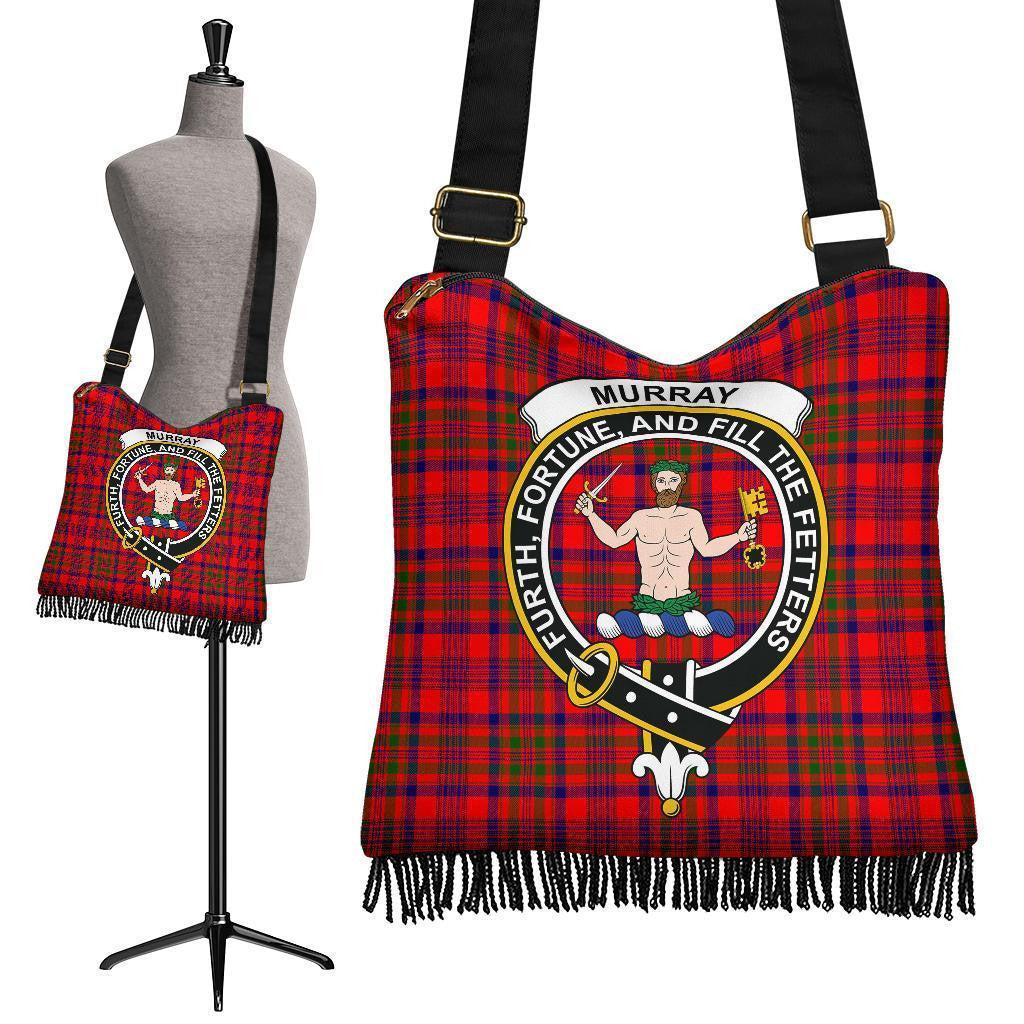 Murray of Tulloch Modern Tartan Classic Crest Boho Handbag ...