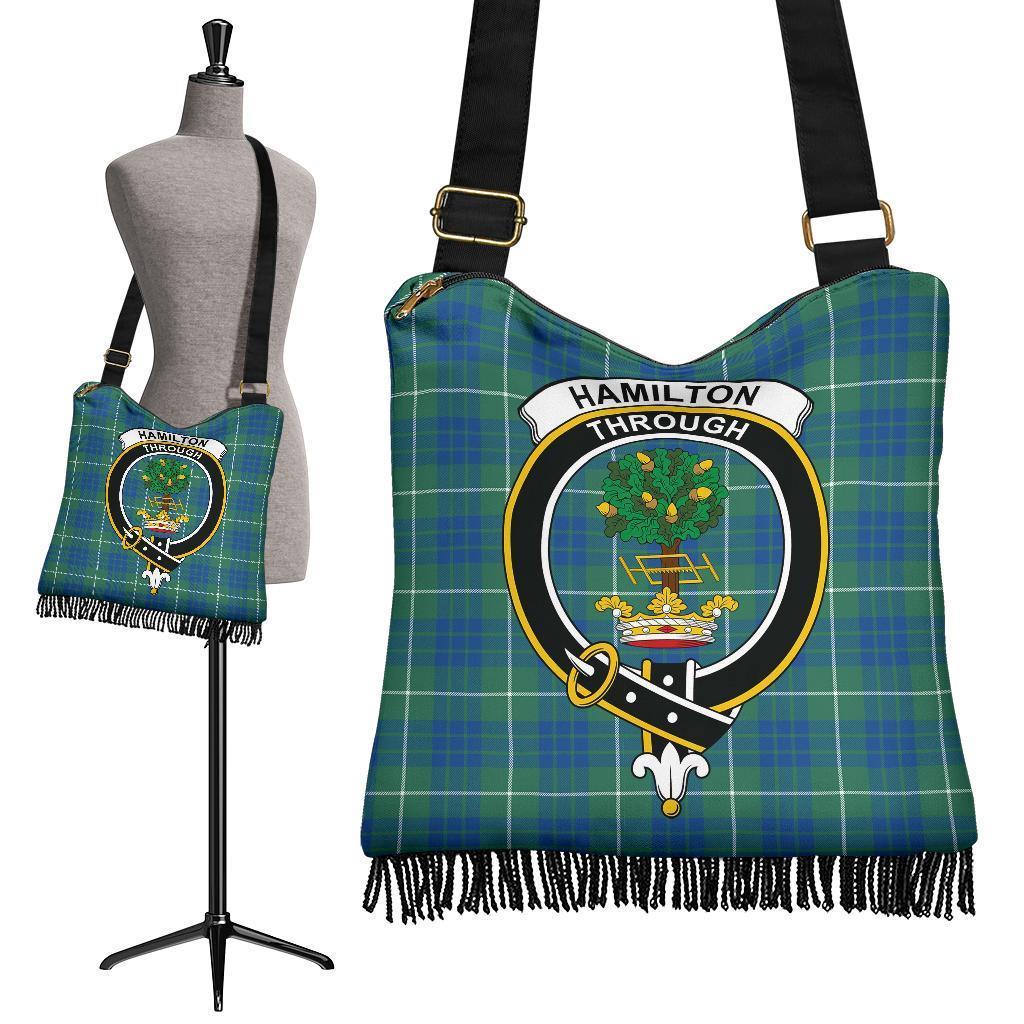 Hamilton Hunting Ancient Tartan Classic Crest Boho Handbag ...