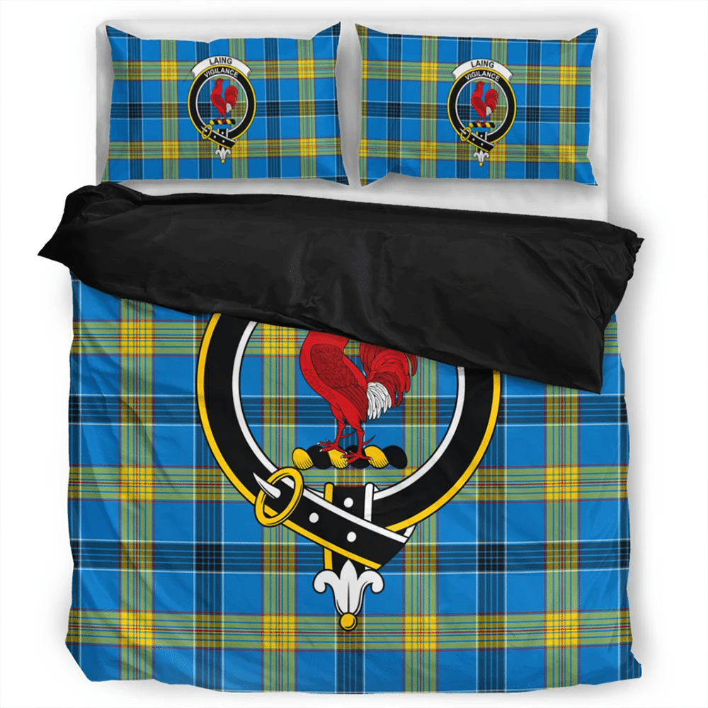 Laing Crest Tartan Bedding Set | Celticprime.com – celticprime