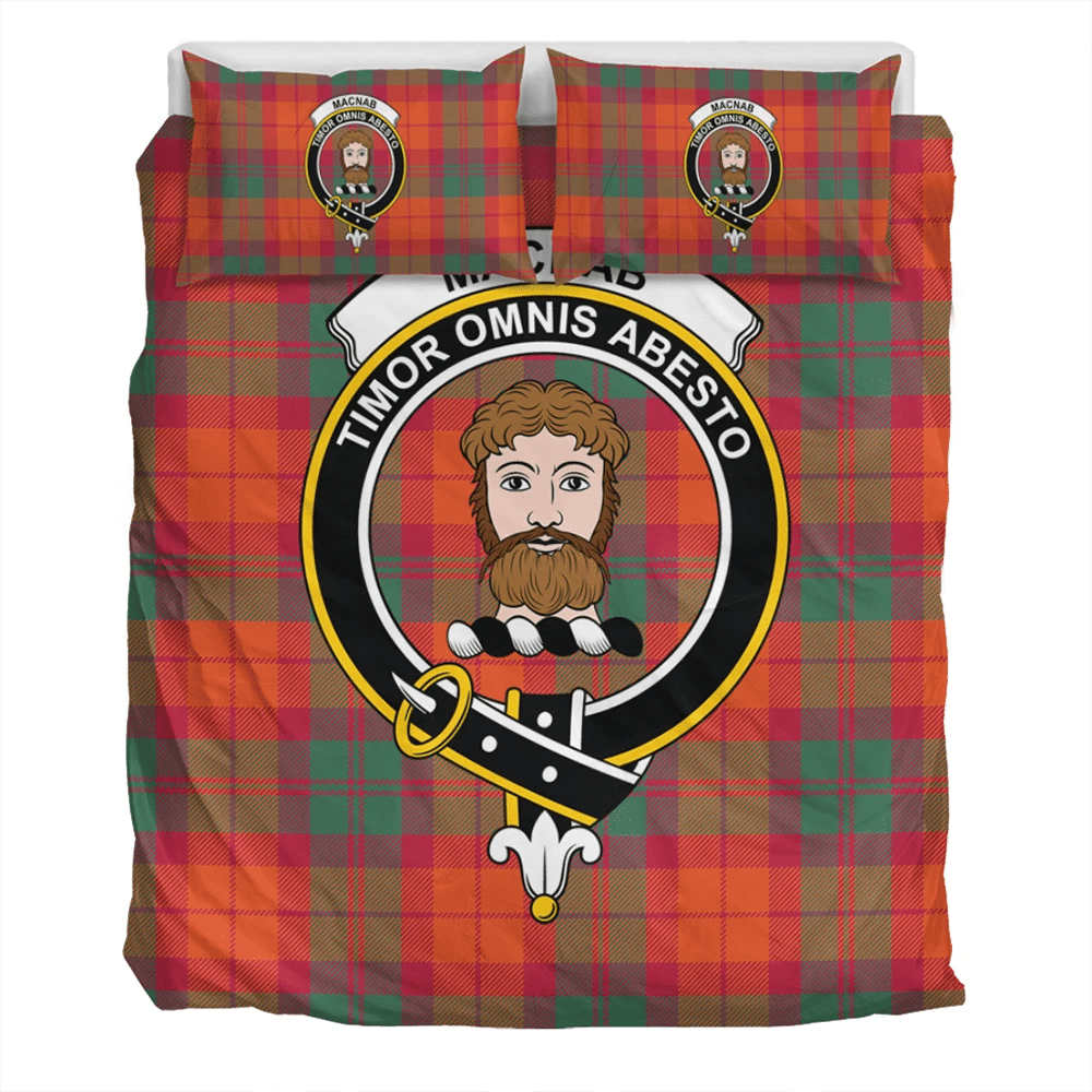 MacNab Ancient Crest Tartan Bedding Set | Celticprime.com – celticprime