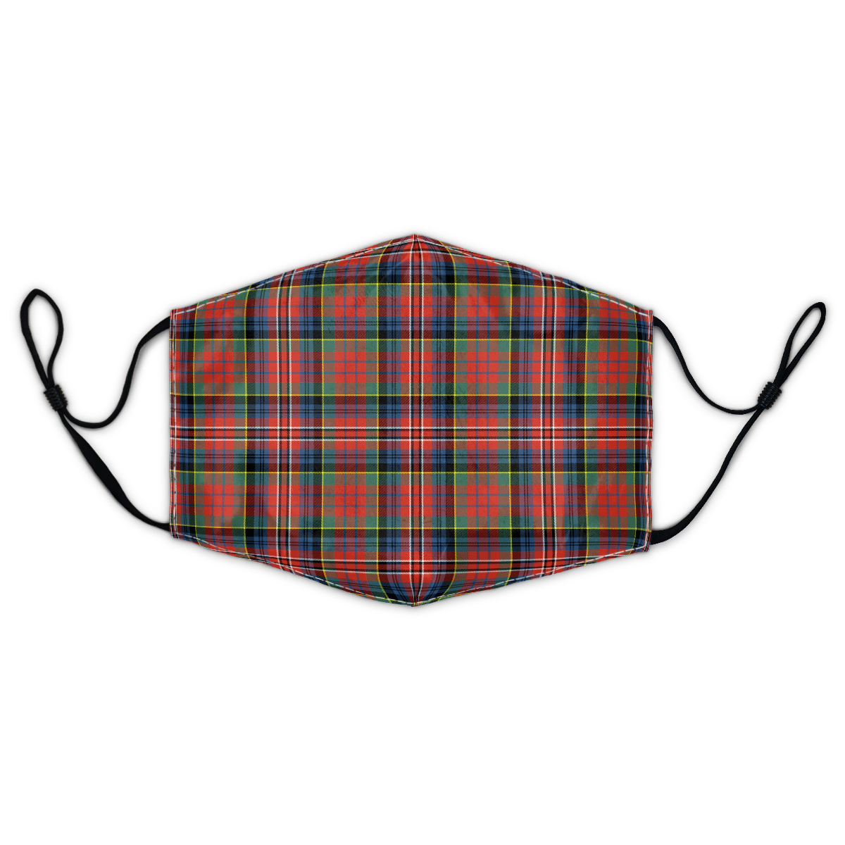 MacPherson Ancient Tartan Fabric Mask (With Filters) – celticprime