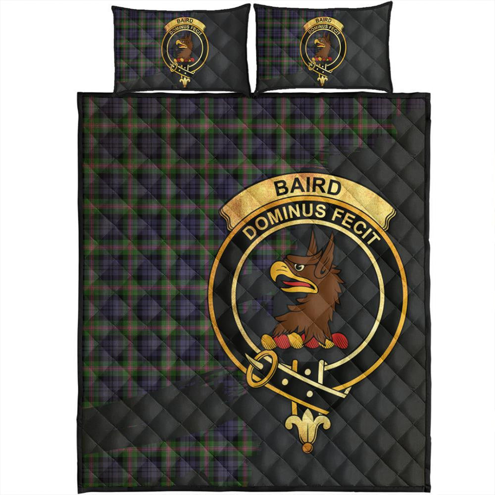 Baird Modern Tartan Crest Quilt Bed Set Oldest Style | Celticprime.com ...