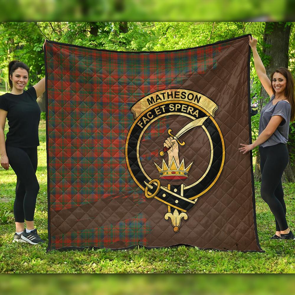 Matheson Ancient Crest Premium Quilt Oldest Style | Celticprime.com ...