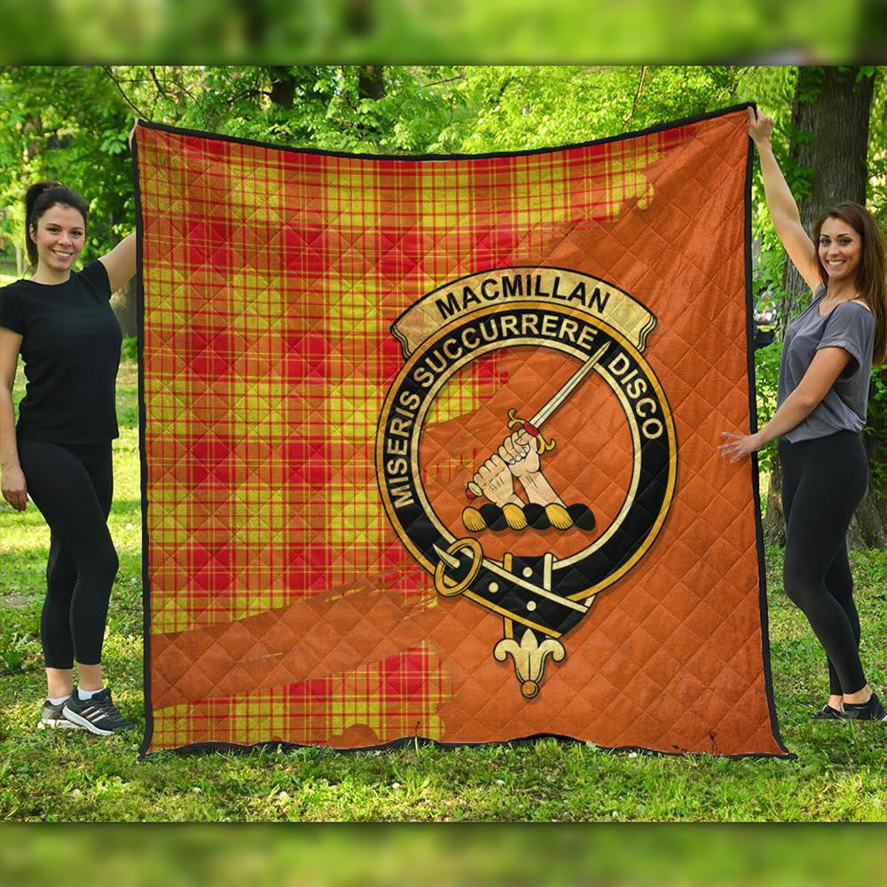MacMillan Clan Crest Premium Quilt Oldest Style | Celticprime.com ...