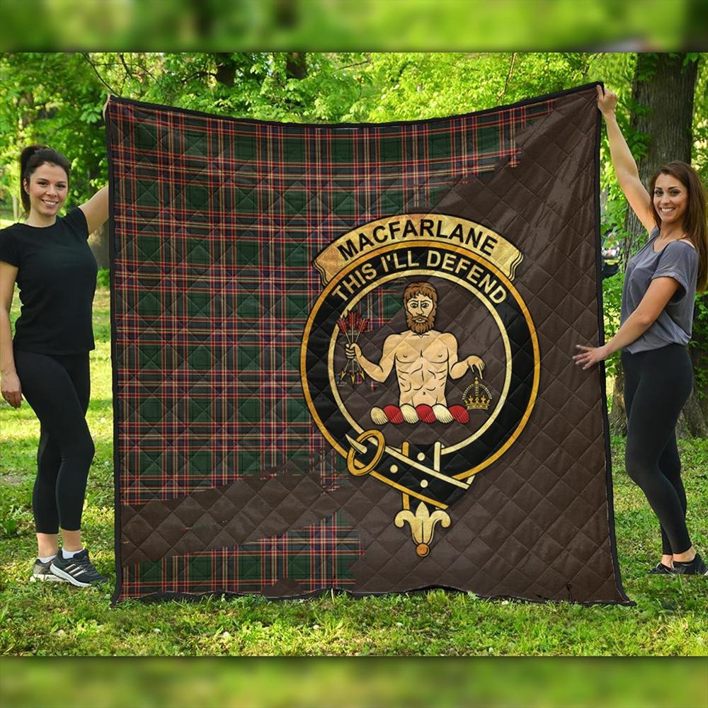 MacFarlane Hunting Modern Crest Premium Quilt Oldest Style ...