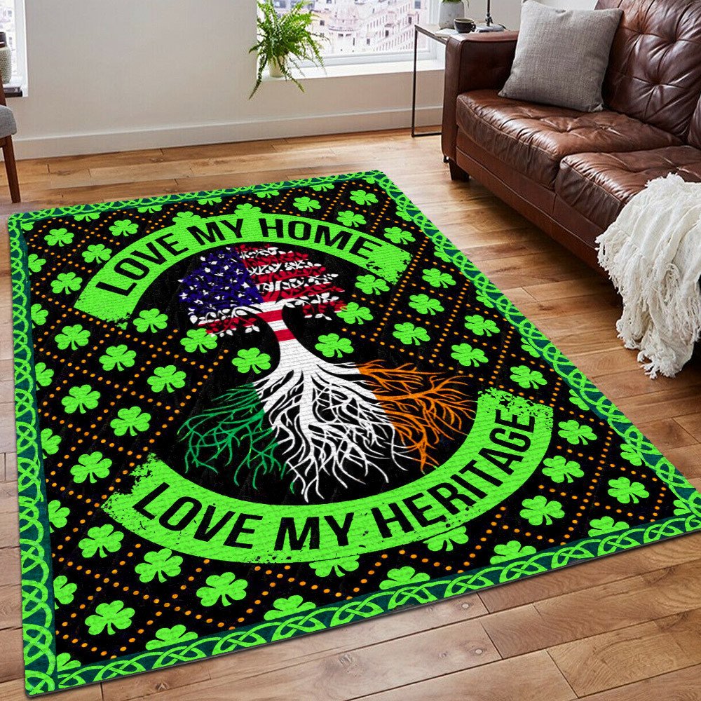 Irish Palestinian Solidarity Printing Floor Mat Carpet, Proud Irish ...