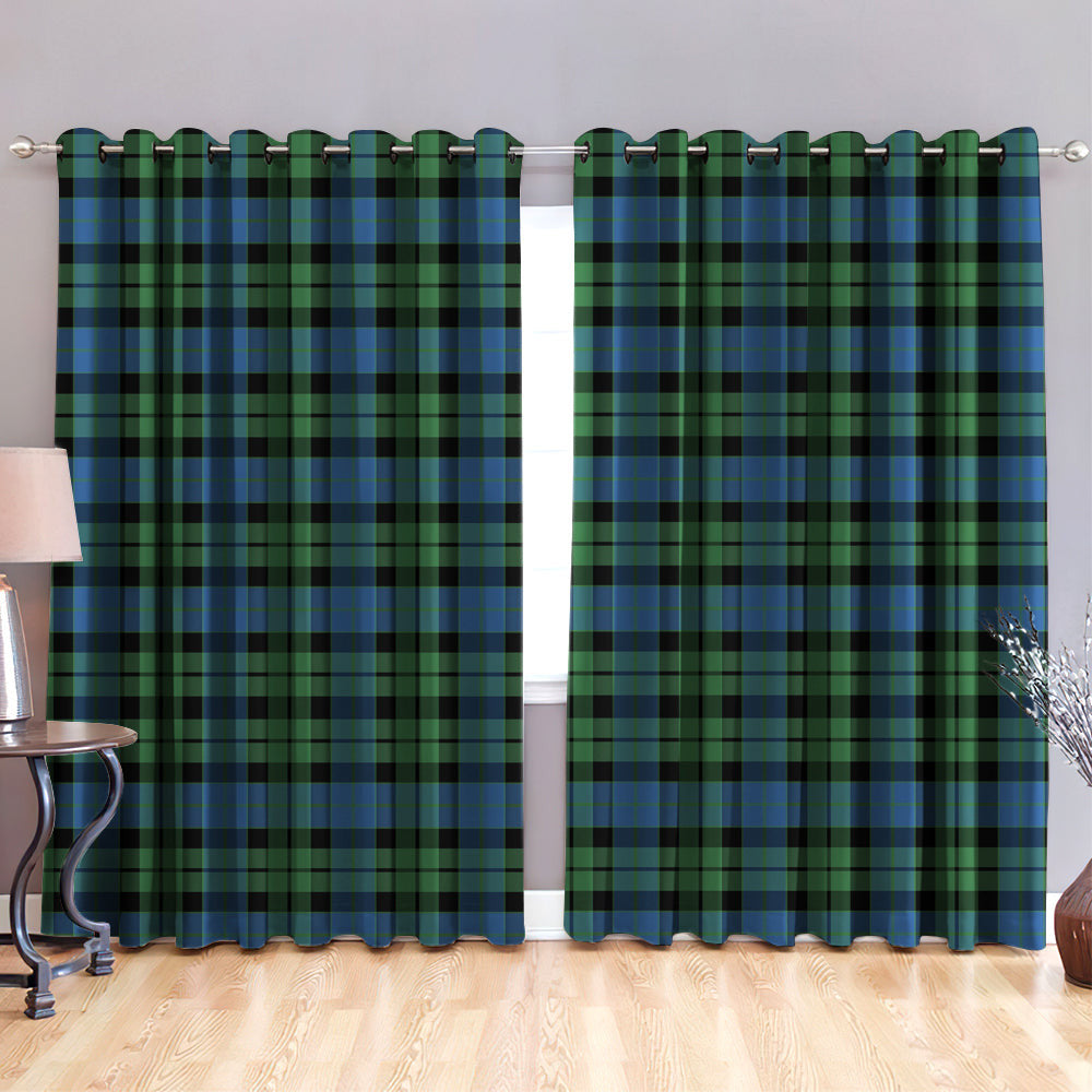 MacKay Ancient Tartan Classic Window Curtain | Celticprime.com ...