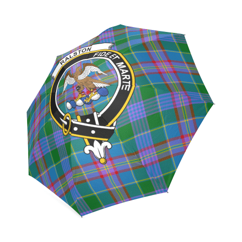 Ralston Clan Badge Tartan Umbrella | Celticprime.com – celticprime