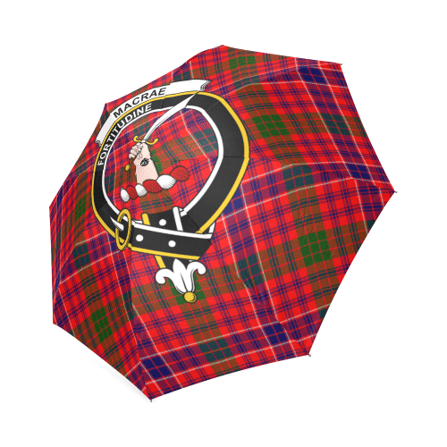Macrae Clan Badge Tartan Umbrella | Celticprime.com – celticprime