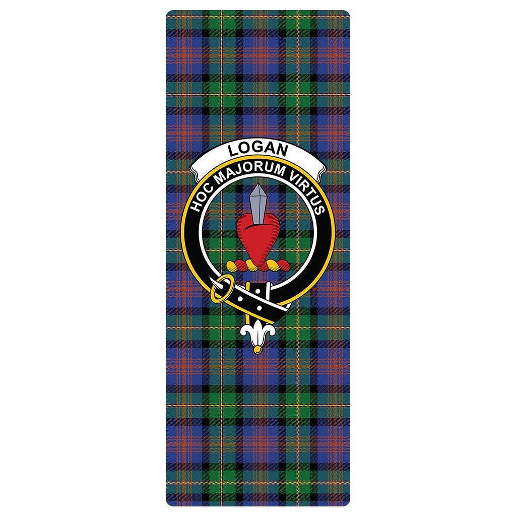 Logan Ancient Clan Badge Tartan Classic Yoga Mat | Celticprime.com ...