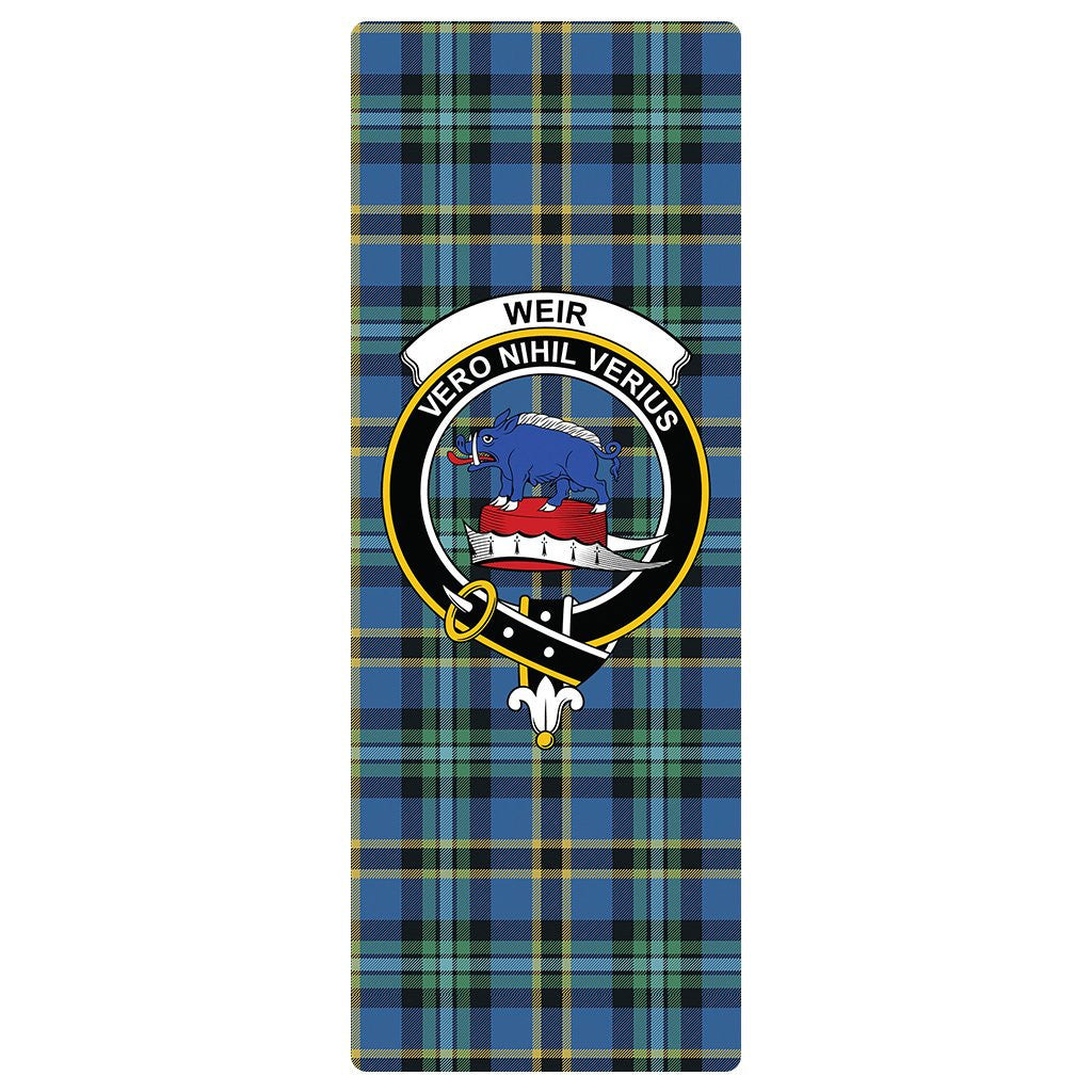 Weir Ancient Clan Badge Tartan Classic Yoga Mat | Celticprime.com ...