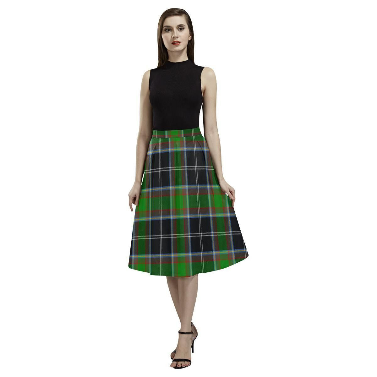 Webster Tartan Classic Aoede Crepe Skirt | Celticprime.com – celticprime