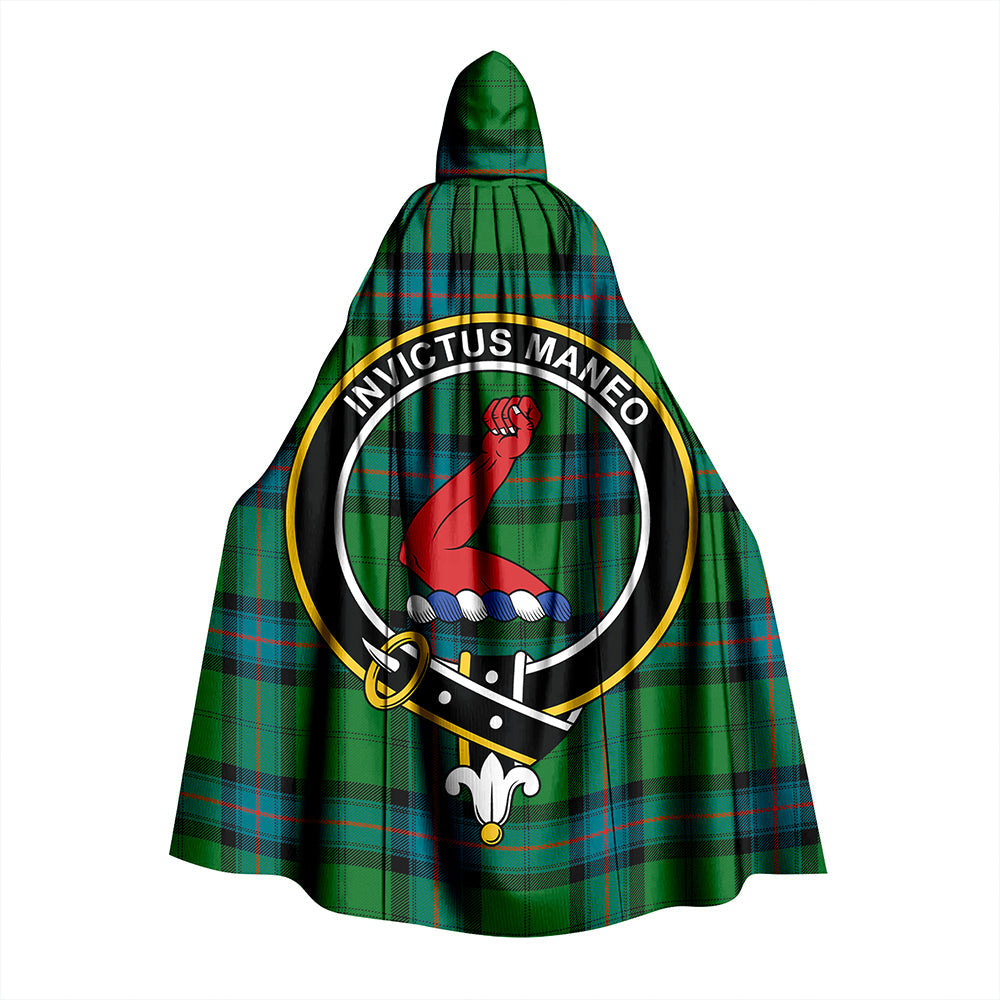 Armstrong Ancient Clan Badge Tartan Hooded Cloak | Celticprime.com ...