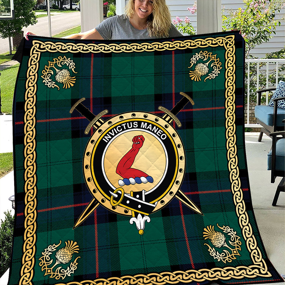 Armstrong Modern Clan Badge Tartan Premium Quilt Celtic Shield ...