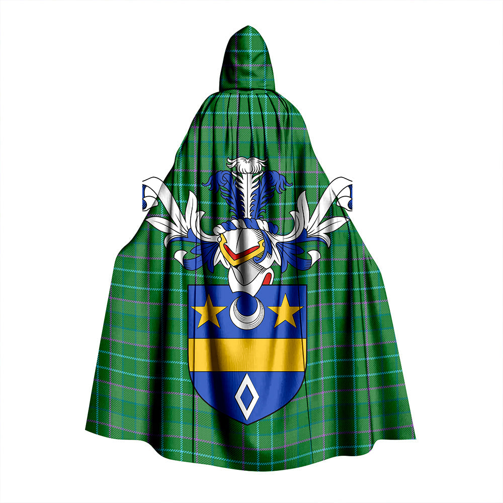 Blackwood Ancient Clan Badge Tartan Hooded Cloak | Celticprime.com ...