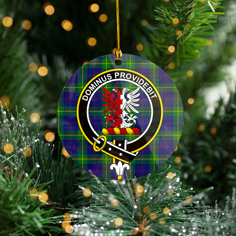 Boyle Clan Badge Tartan Plastic Christmas Ornaments | Celticprime.com ...