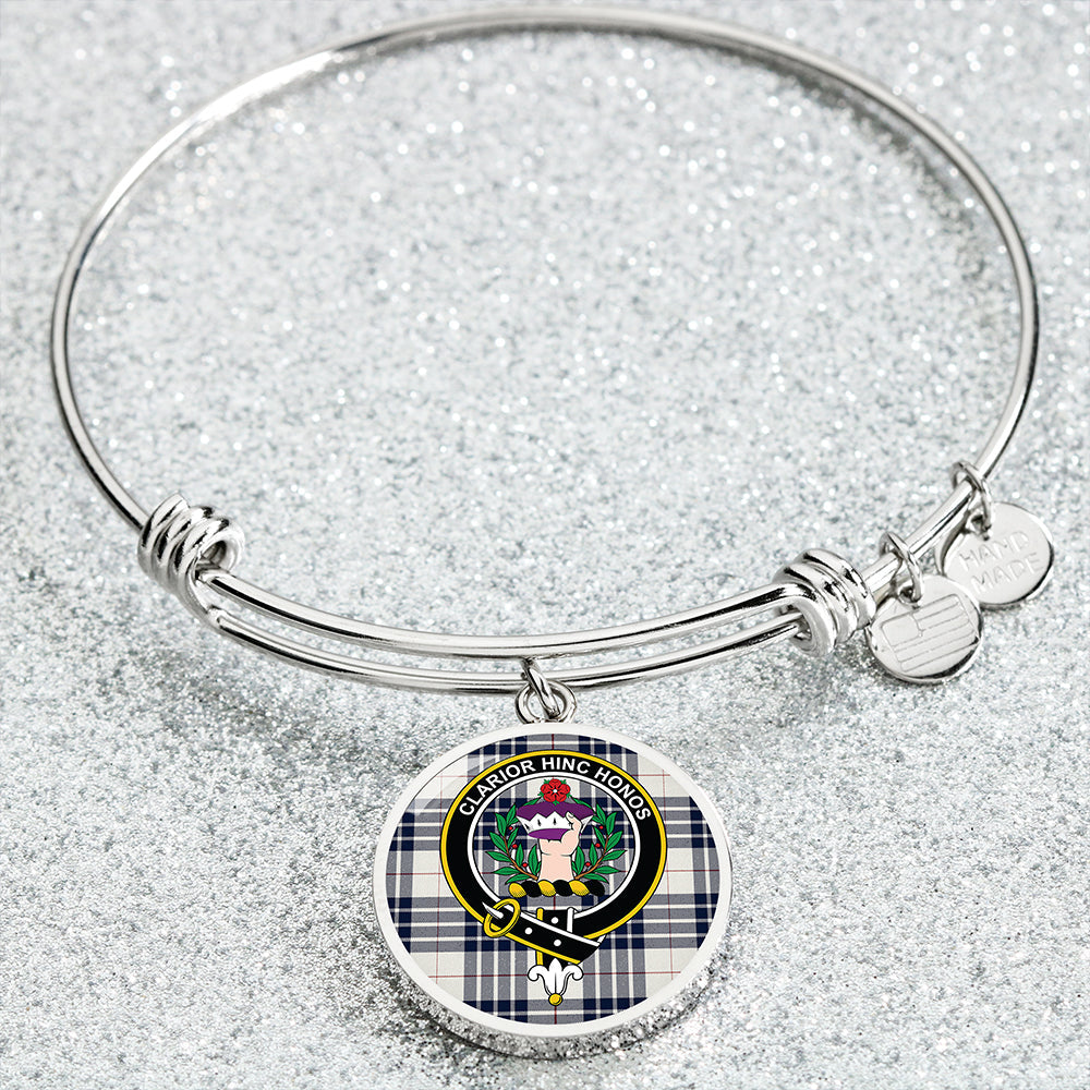 Buchanan Dress Dance Blue Clan Badge Tartan Classic Circle Bangle ...