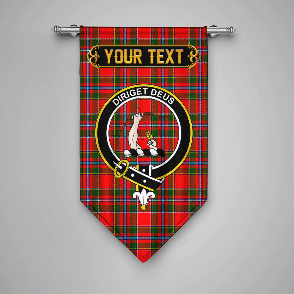 Butter Clan Badge Tartan Gonfalon Personalize | Celticprime.com ...