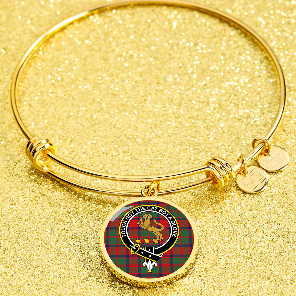 Caledonian (MacKintosh #3) Modern Clan Badge Tartan Classic Circle ...