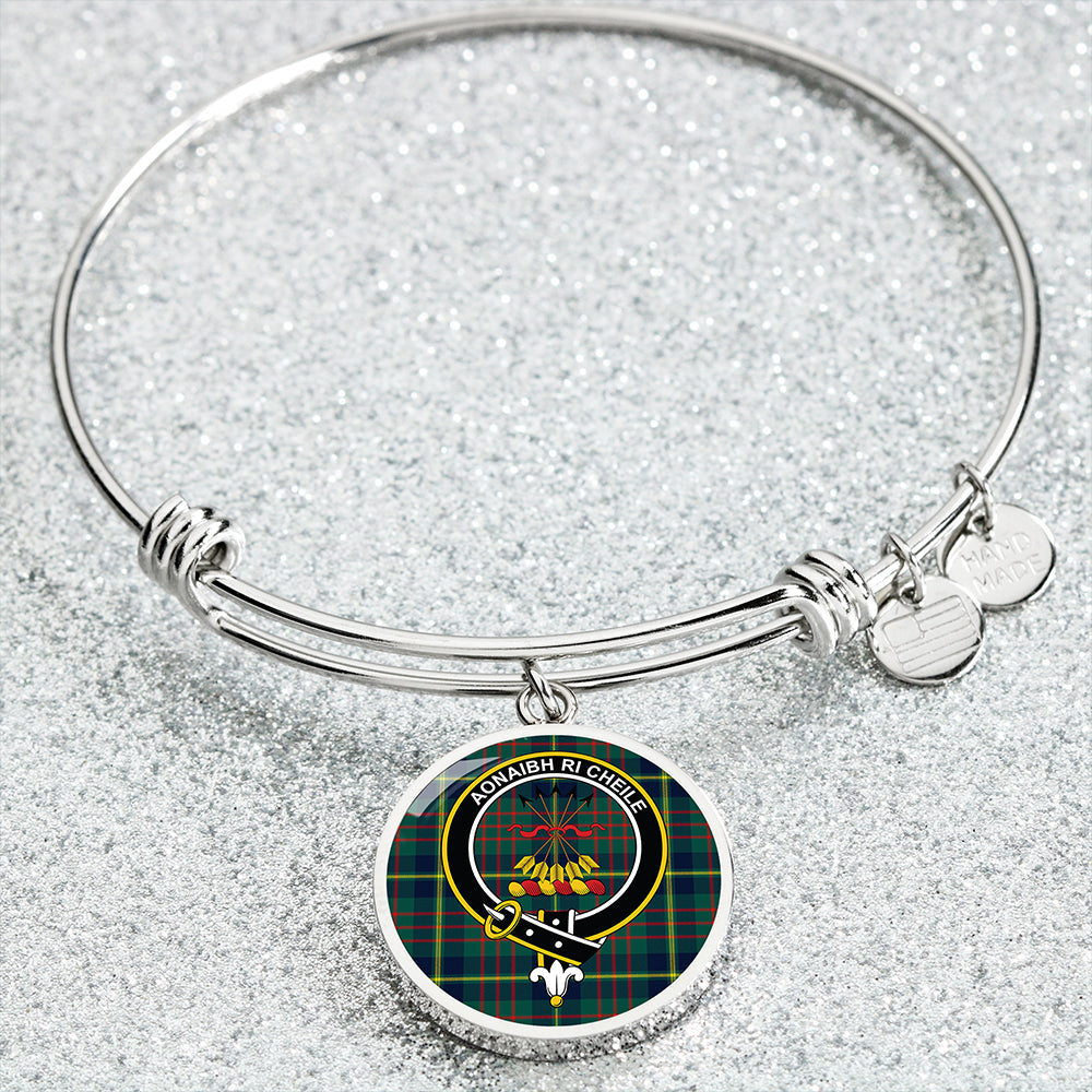 Cameron of Lochiel Hunting Modern 2 Clan Badge Tartan Classic Circle ...