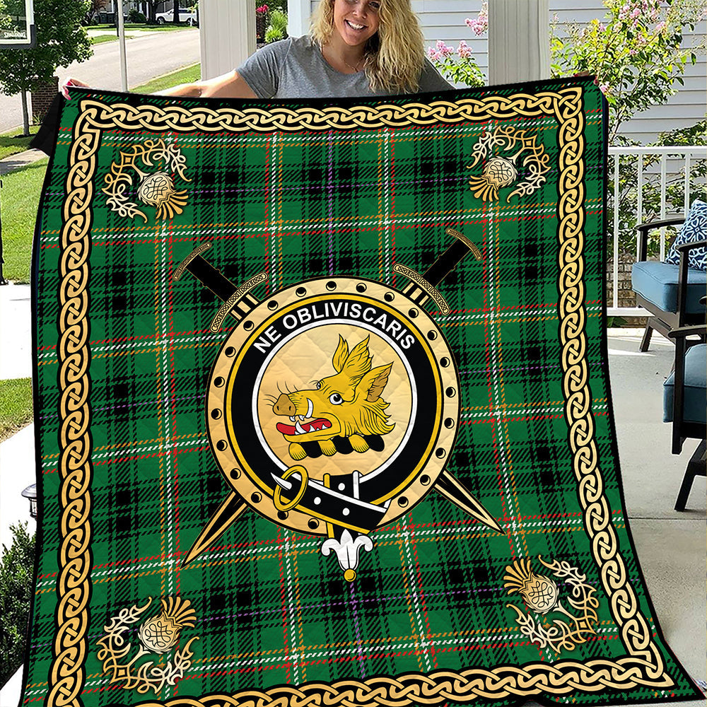 Campbell Marquis of Lorne Ancient 2 Clan Badge Tartan Premium Quilt Celtic Shield | Celticprime ...
