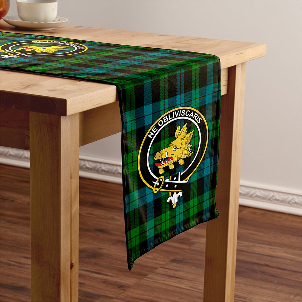 Campbell of Lochawe Ancient 2 Clan Badge Tartan Table Runner ...