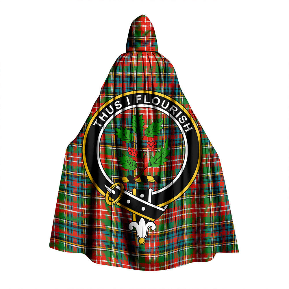 Christie Ancient Clan Badge Tartan Hooded Cloak | Celticprime.com ...