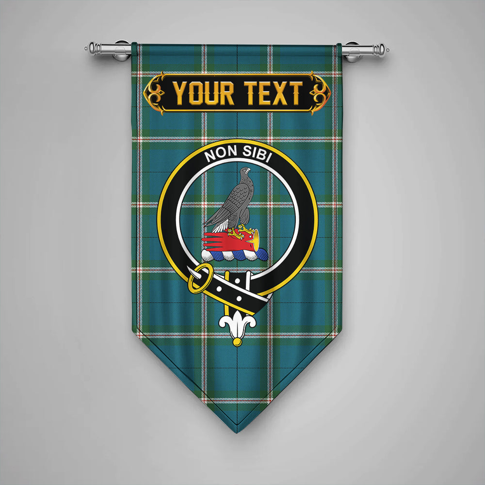 Cleland Ancient Clan Badge Tartan Gonfalon Personalize | Celticprime ...