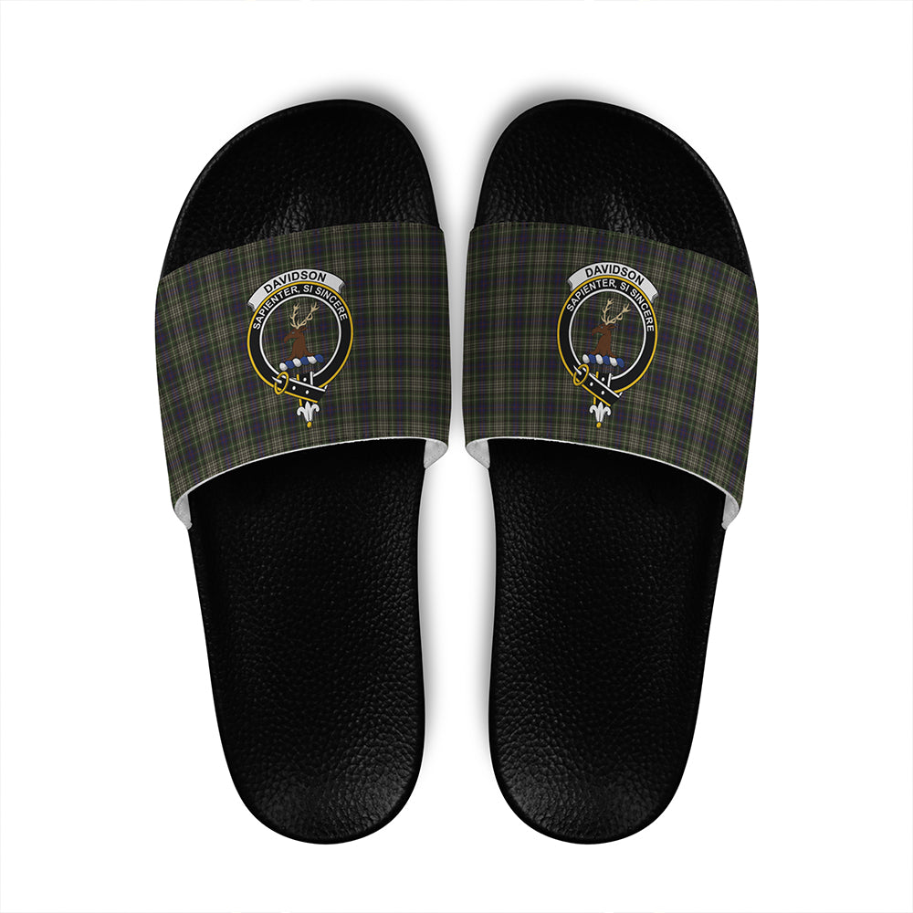 Davidson Tulloch Dress Classic Crest Slide Sandals | Celticprime.com ...
