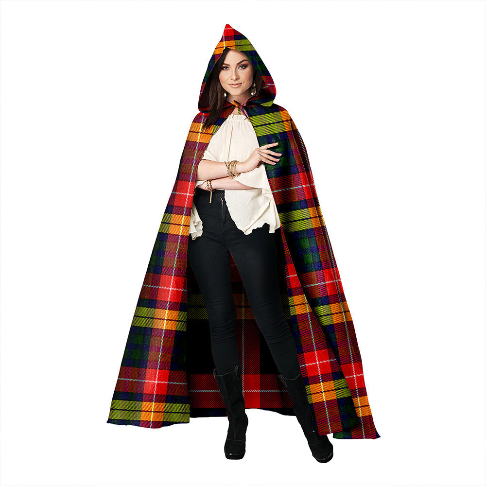 Dewar Clan Badge Tartan Hooded Cloak | Celticprime.com – celticprime