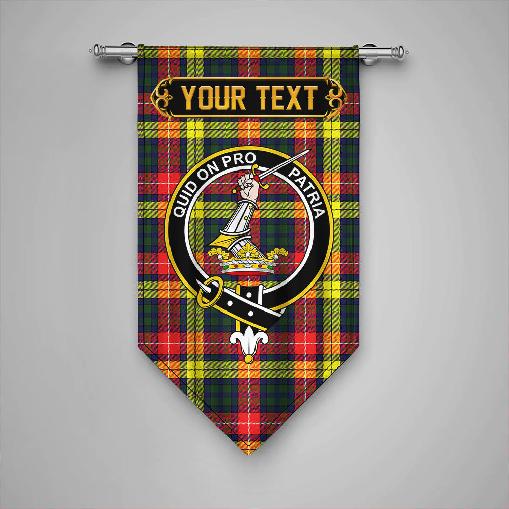 Dewar Clan Badge Tartan Gonfalon Personalize | Celticprime.com ...