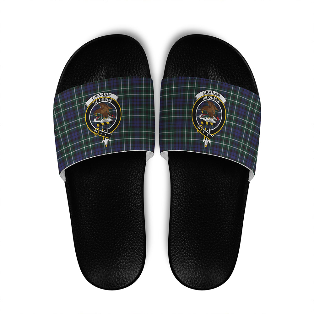 Graham of Montrose Modern Classic Crest Slide Sandals | Celticprime.com ...