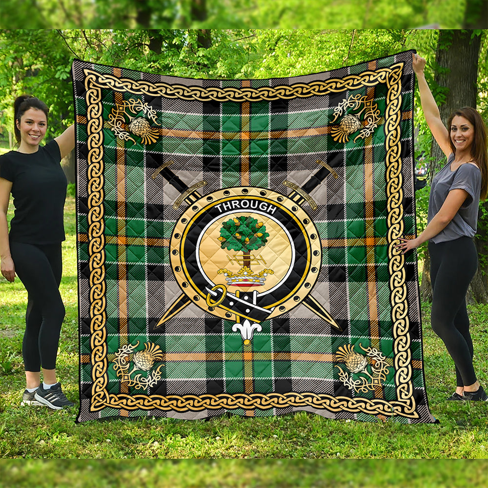 Hamilton of Brandon Ancient Clan Badge Tartan Premium Quilt Celtic ...