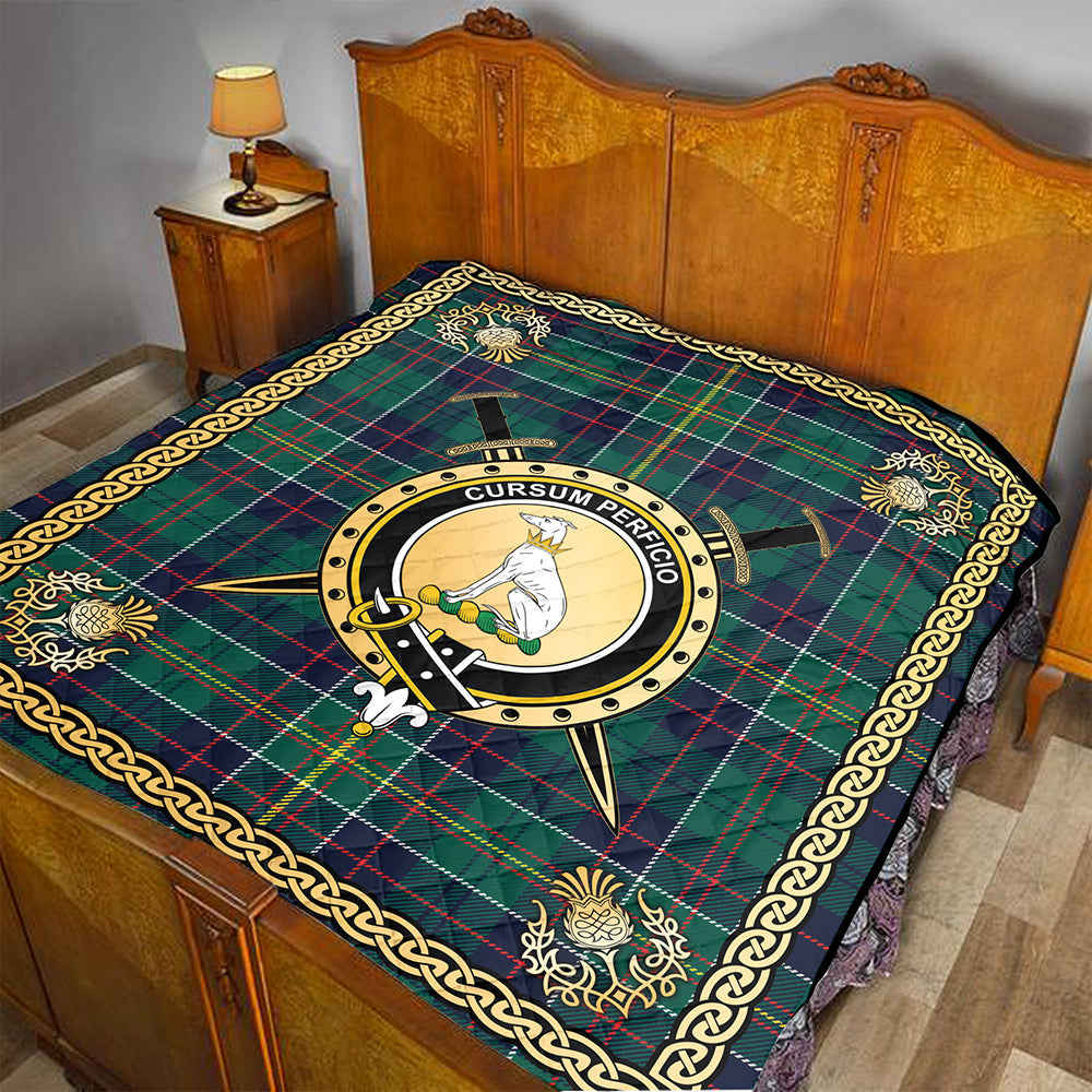 Hunter of Hunterston (Galbraith of Hunterston) Modern Clan Badge Tartan ...