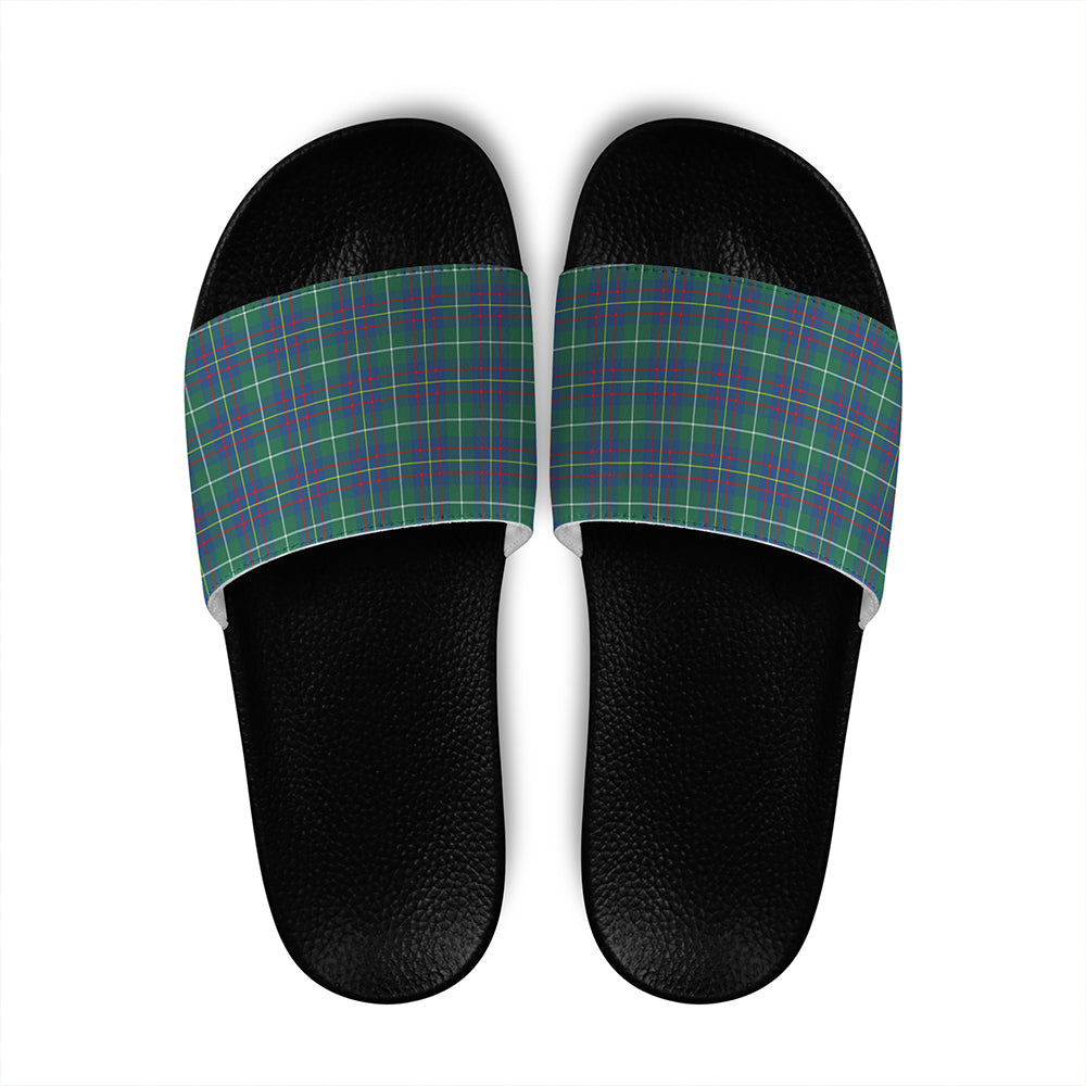 Inglis Ancient Tartan Classic Slide Sandals | Celticprime.com – celticprime