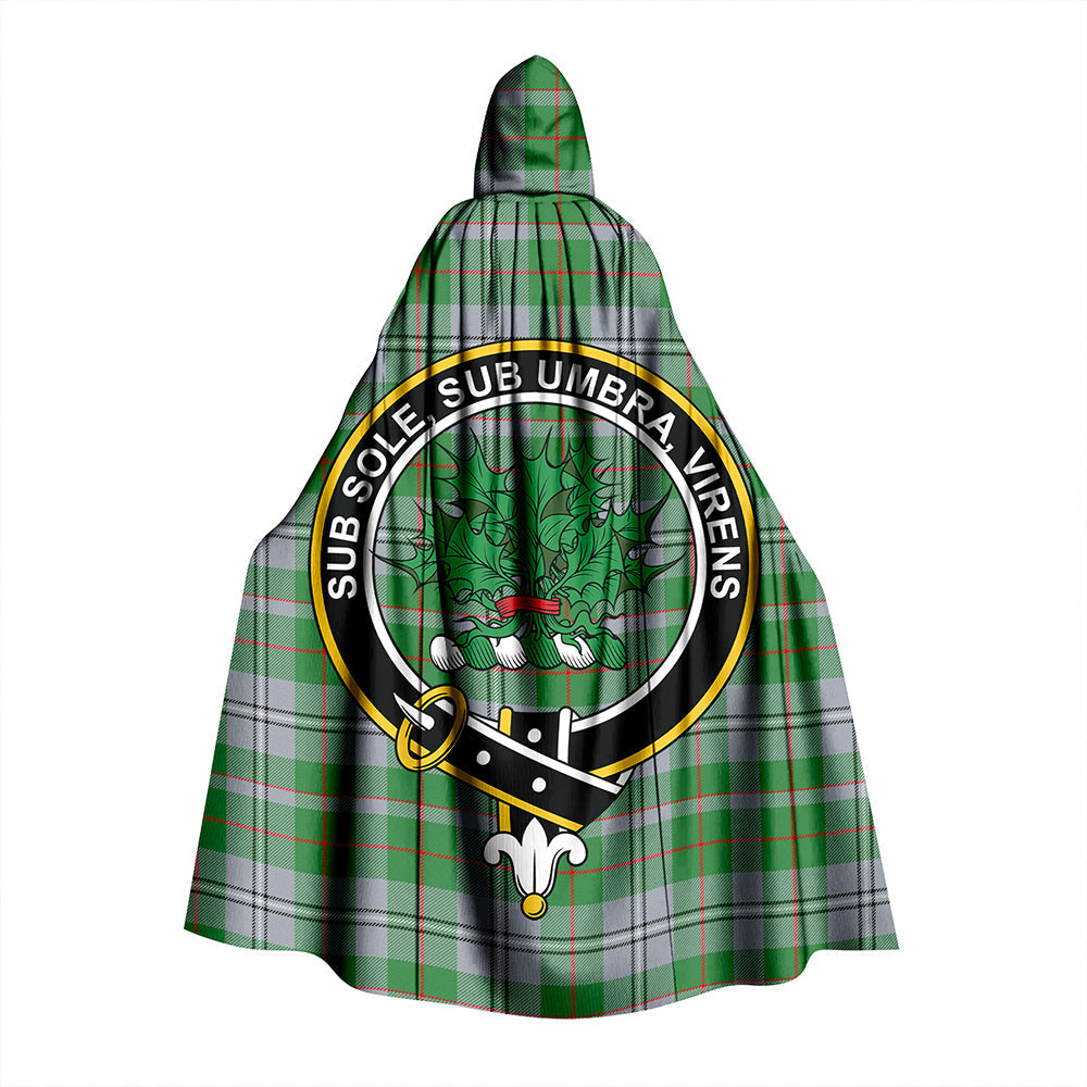 Irvine of Glentulchan Modern Clan Badge Tartan Hooded Cloak ...