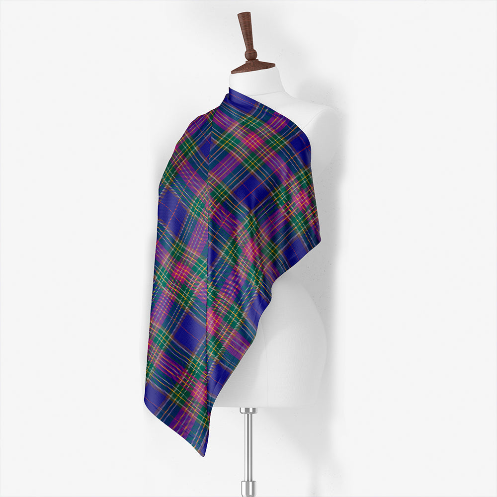 Isle of Man Manx Laxey Dress Green Weathered Tartan Classic Silk ...