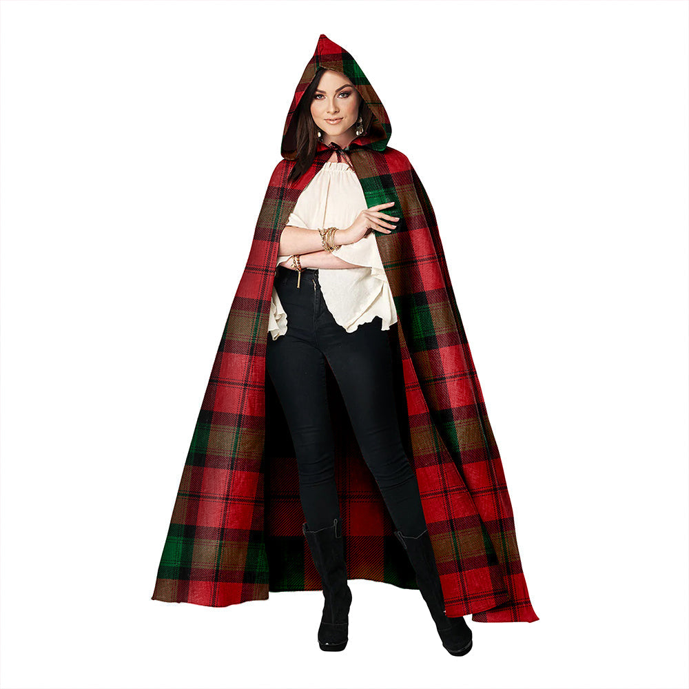 Kerr Ancient Clan Badge Tartan Hooded Cloak | Celticprime.com – celticprime