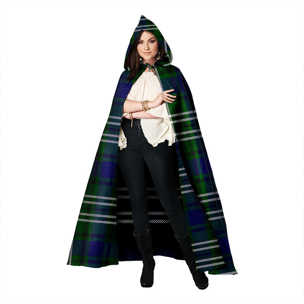 Learmonth Clan Badge Tartan Hooded Cloak | Celticprime.com – celticprime