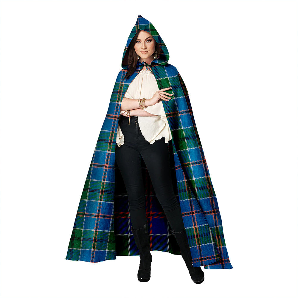 Leslie of the Hebrides Ancient Clan Badge Tartan Hooded Cloak ...