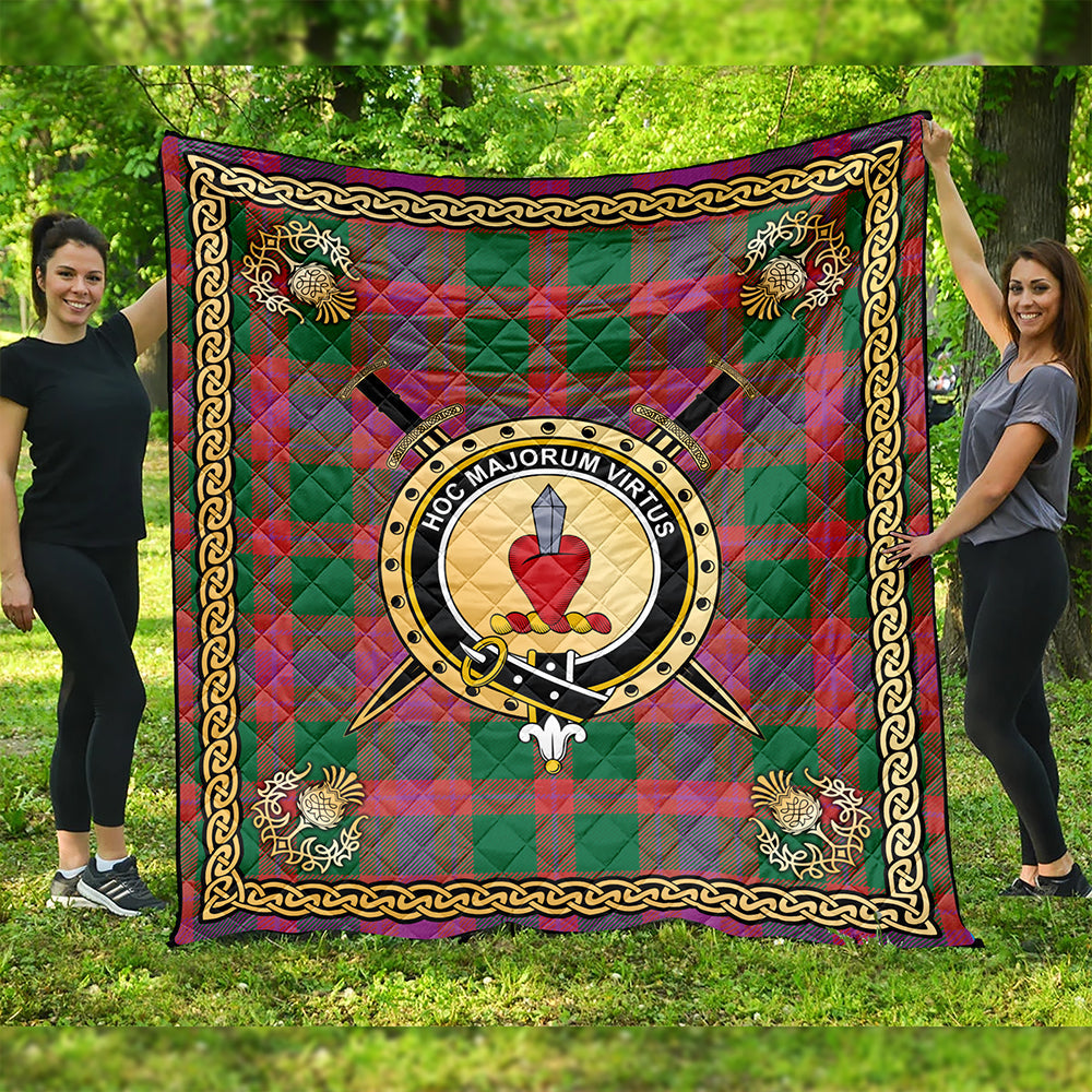 Logan Light Ancient Clan Badge Tartan Premium Quilt Celtic Shield ...