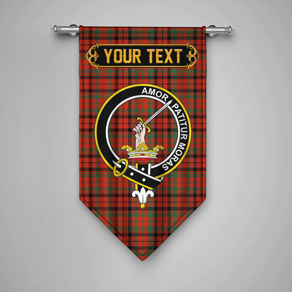 Lumsden of Kintore Ancient Clan Badge Tartan Gonfalon Personalize ...