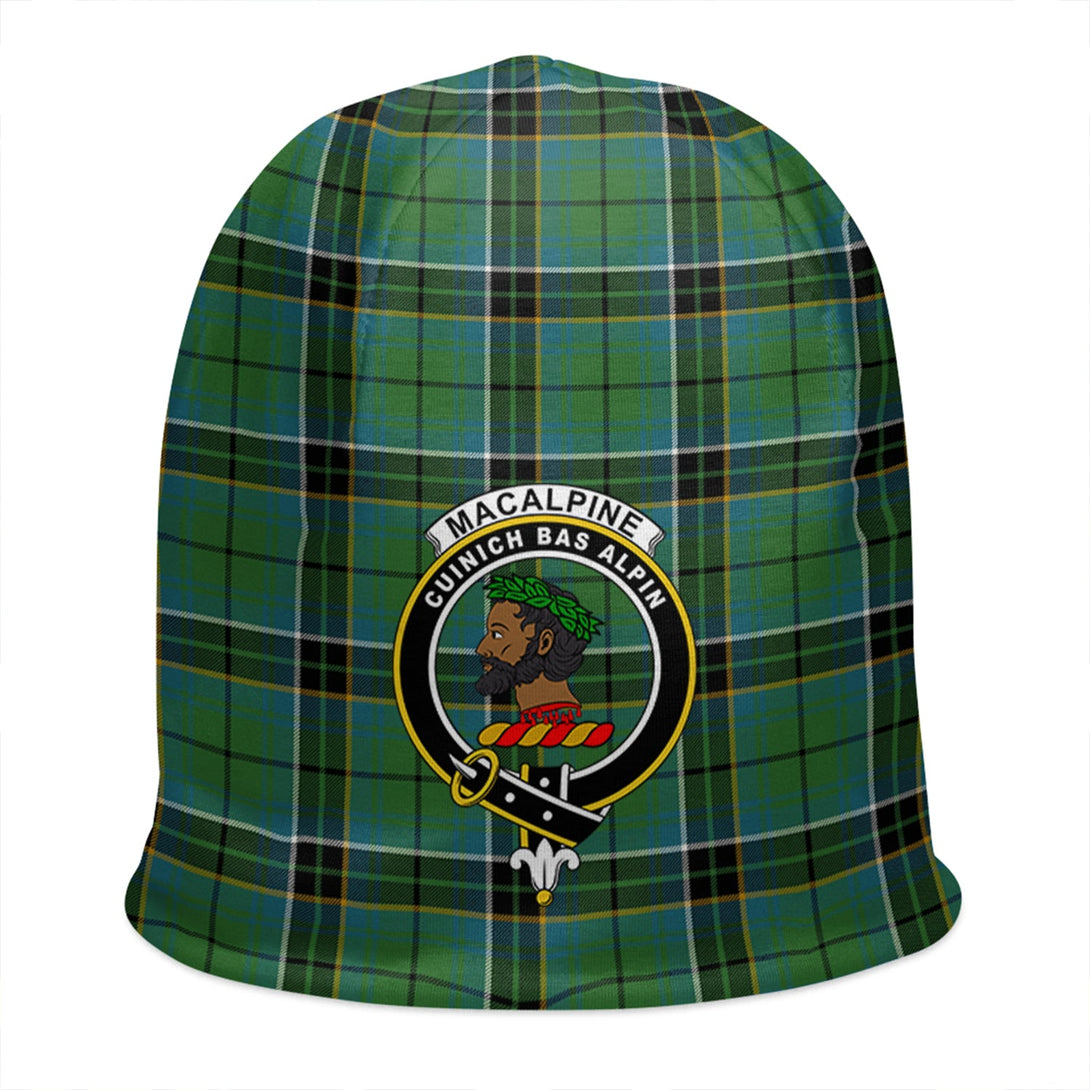 MacAlpine Ancient Clan Badge Tartan Beanie | Celticprime.com – celticprime