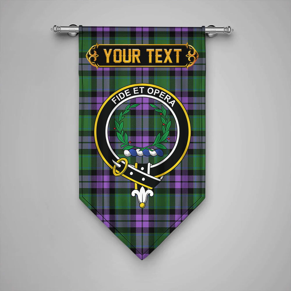 MacArthur of Milton Ancient Clan Badge Tartan Gonfalon Personalize ...
