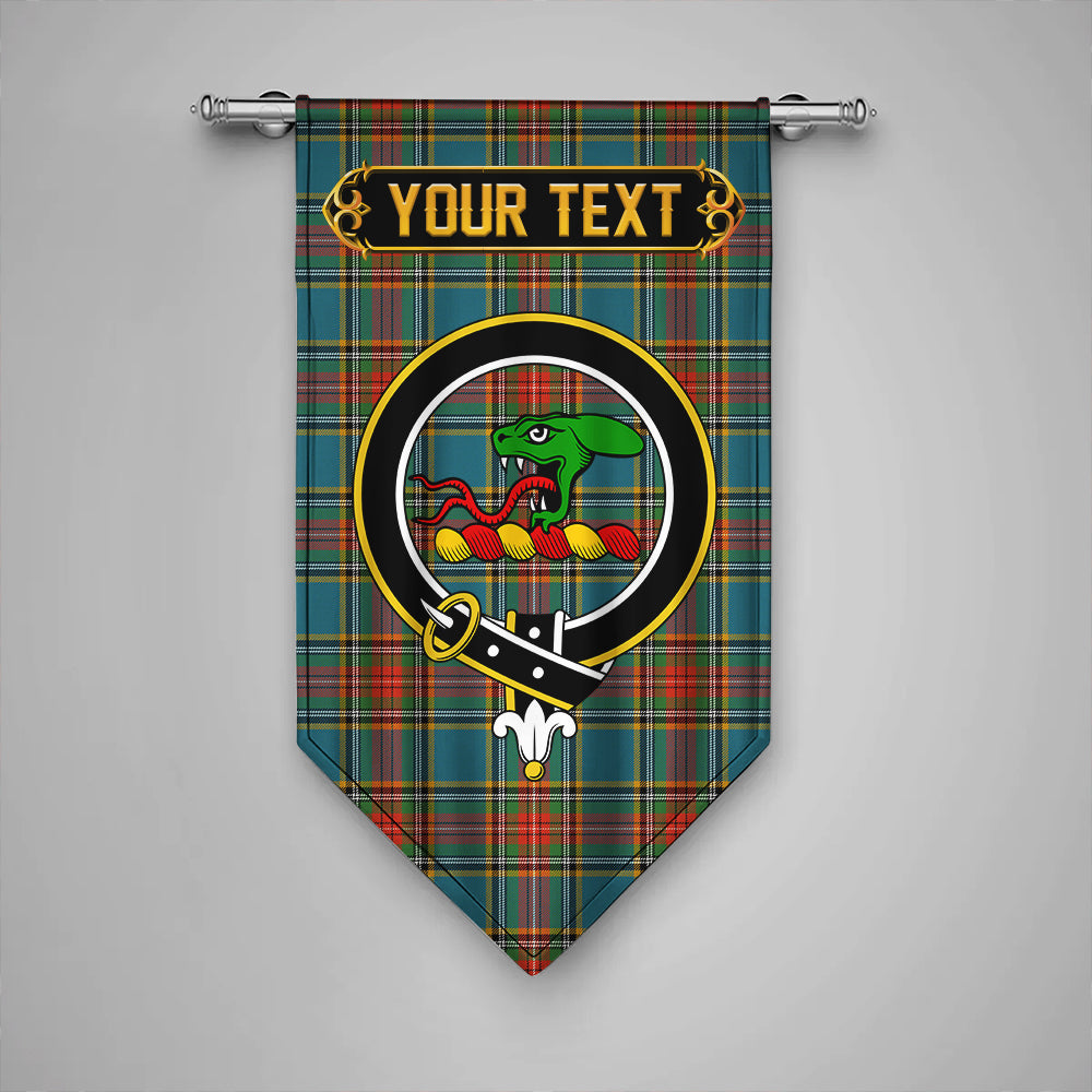MacBeth Ancient Clan Badge Tartan Gonfalon Personalize | Celticprime ...