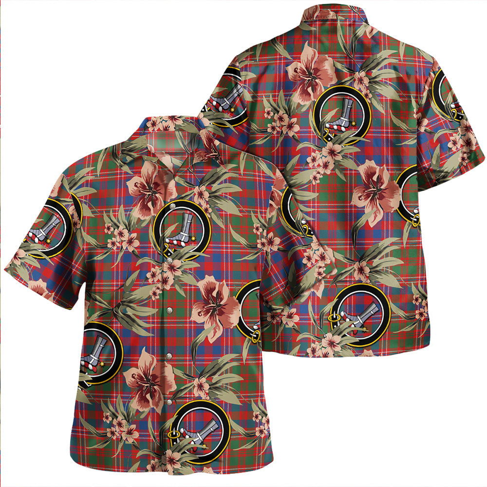 MacColl (MacCall) Modern Clan Badge Tartan Aloha Hawaiian Shirt ...