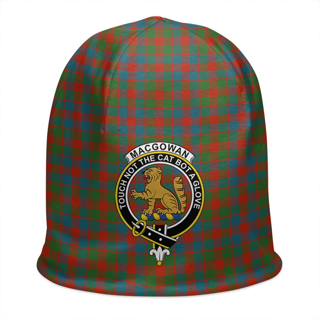 MacGowan (Gow) Ancient Clan Badge Tartan Beanie | Celticprime.com ...