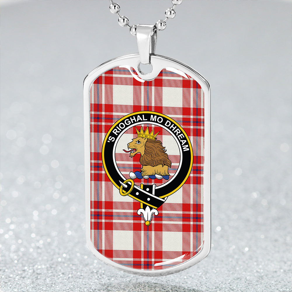 MacGregor Dress (Gregor Dress) Clan Badge Classic Tartan Dog Tag ...