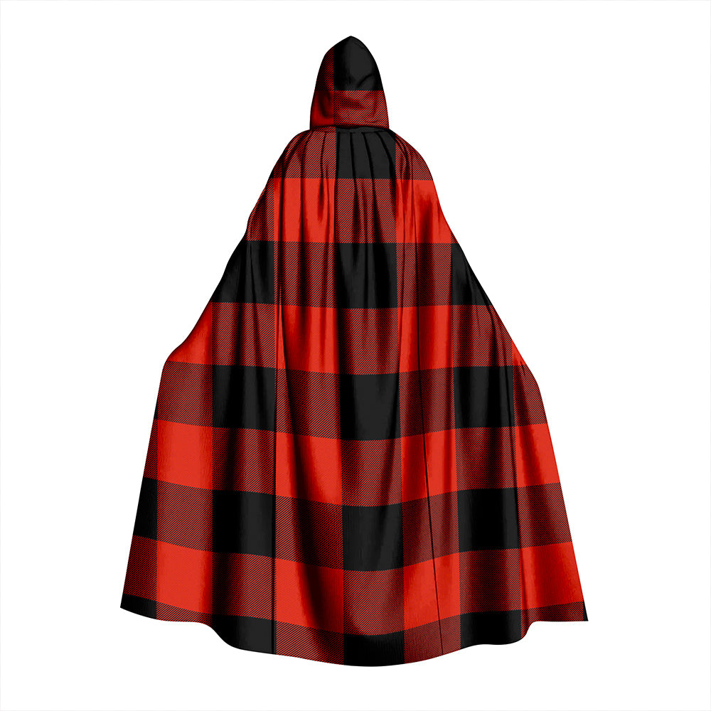 MacGregor Rob Roy (Gregor Red & Black) Ancient Clan Badge Tartan Hooded ...