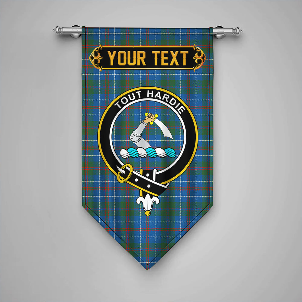 MacHardy Ancient Clan Badge Tartan Gonfalon Personalize | Celticprime ...